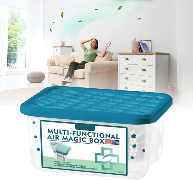 1-5PCS INDOOR AIR Purification Dust Removal Magic Box,Automatic Dust ...