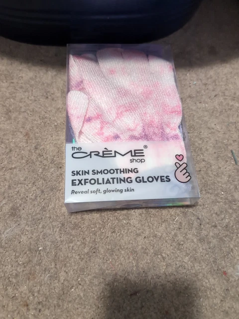 THE CRÈME SHOP Skin Smoothing Exfoliating Gloves – Set of 2 Pairs $10. ...