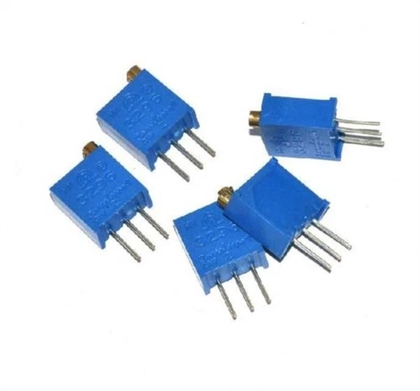 100PCS POTENTIOMETER TRIM Pot Trimmer 3296W-103 3296 W 10K Ohm New Ic ...