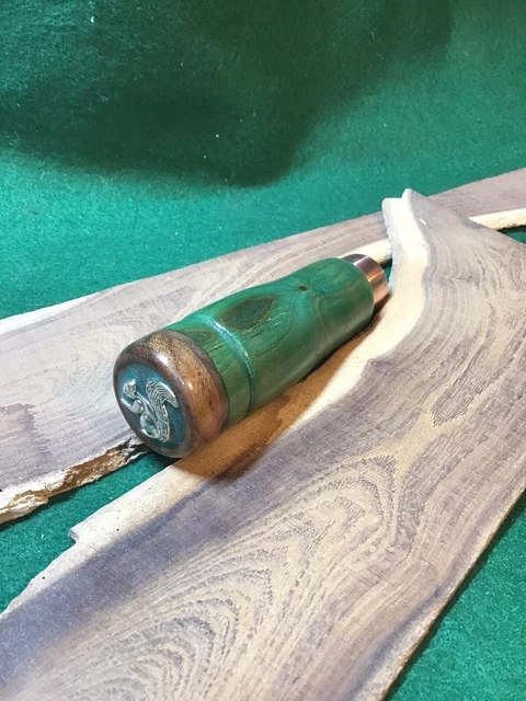 GYPSY STROD BLACKTHORN Handle Slingshot Catapult Squirrel Inlay £2.20 ...