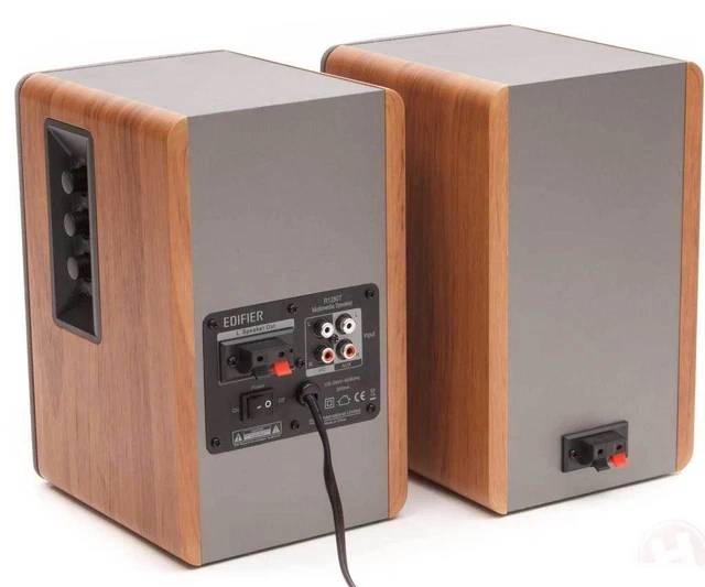 EDIFIER R1280T ACTIVE 2.0 Bookshelf Studio Speakers TV/MAC/PC/Laptop ...