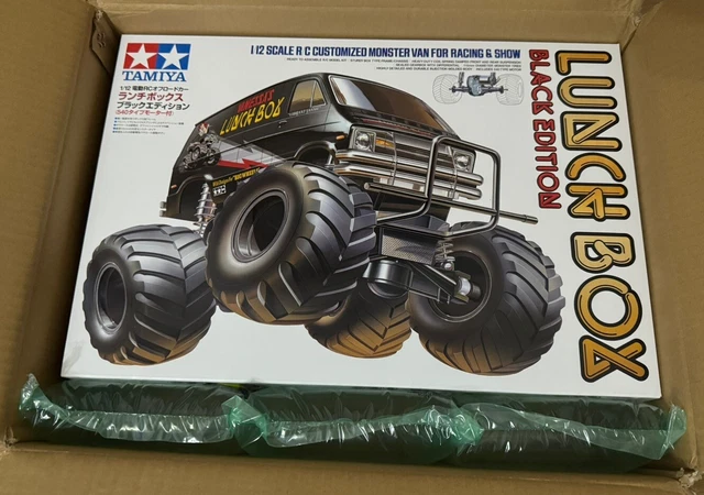 TAMIYA LUNCH BOX Black Edition CW-01 (THC58546) 1:12 Scale RC Custom ...