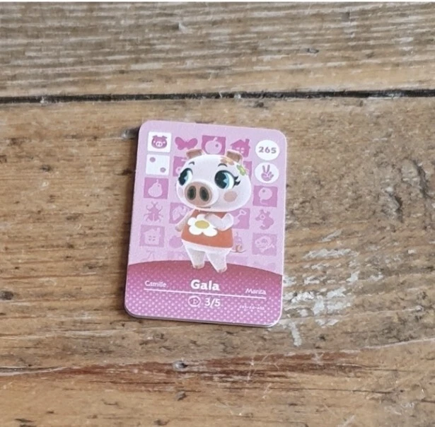 MINI CARTE AMIIBO NFC Animal Crossing Gala EUR 8,00 - PicClick FR