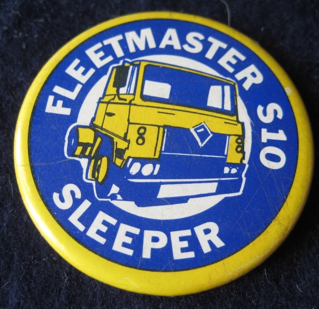 FODEN FLEETMASTER S10 SLEEPER TRUCK LORRY vintage 1979-80 promo 38mm ...