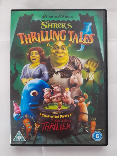 SHREK'S THRILLING TALES (DVD, 2012)- Bonus Feature/Scared Shrekless £1. ...
