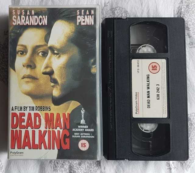 DEAD MAN WALKING (VHS) Susan Sarandon + Sean Penn + Peter Sarsgaard ...