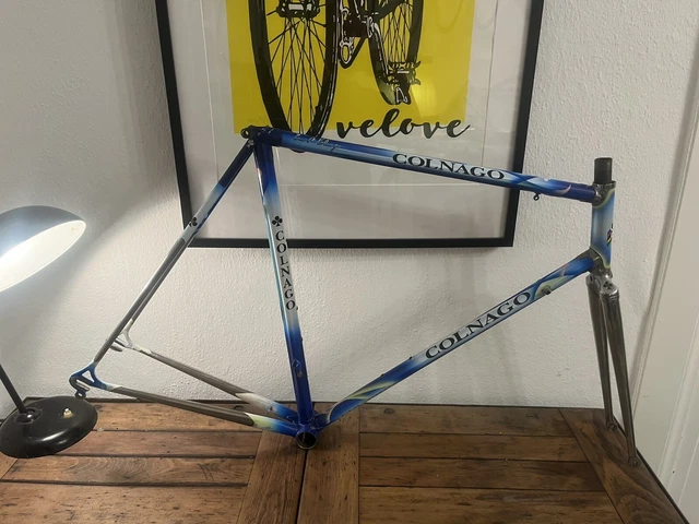 COLNAGO MASTER OLYMPIC Rahmen frame roadbike Campagnolo Record Precisa ...