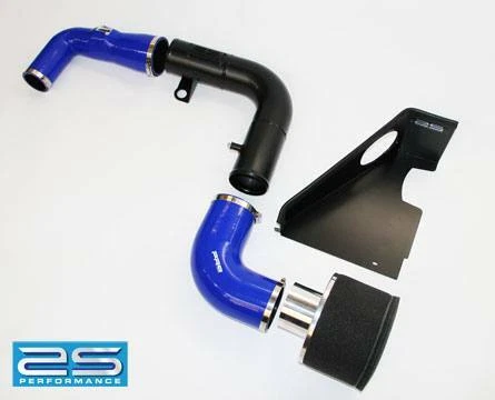 VW GOLF MK5 VAG 2.0 LITRE TFSI induction kit, KO3 turbo BLUE hoses ...