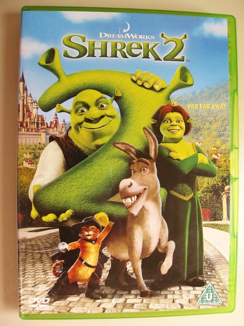SHREK PART 2 DVD 2nd SECOND MOVIE FILM TWO Mike Myers Eddie Murphy UK ...