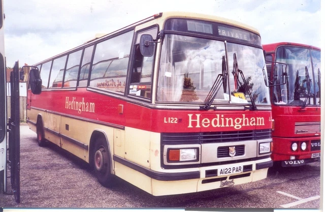 BUS PHOTO A122PAR Hedingham Leyland Tiger Plaxton Paramount @ Southend ...