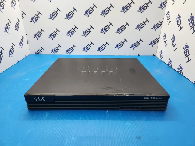CISCO 1921 CISCO1921/K9 Integrated Service Router w/ HWIC-8A, EHWIC-3G ...