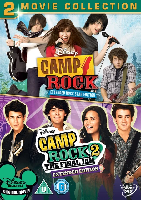 CAMP ROCK: 2-MOVIE Collection (DVD) Alyson Stoner Anna Maria Perez de ...