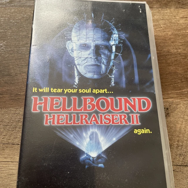HELLBOUND HELLRAISER 2 VHS Clive Barker Pinhead Cert 18 Video Tape £19. ...