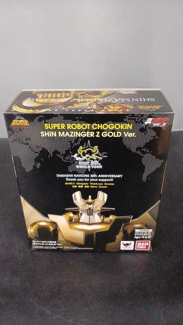 BANDAI SHIN MAZINGER Z GOLD VER. Artículos De Manga Anime Figura Usada ...