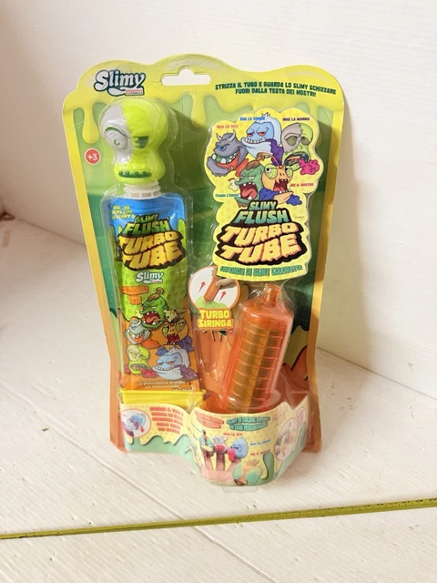 SLIMY FLUSH TURBO Tube Syringe Slime Vintage £12.72 - PicClick UK