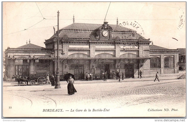 33 BORDEAUX -- la gare de la bastide etat EUR 4,00 - PicClick FR