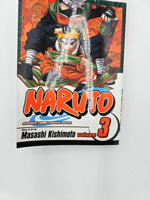 NARUTO VOL. 3 di Masashi Kishimoto Shonen Jump 1a stampa manga inglese ...