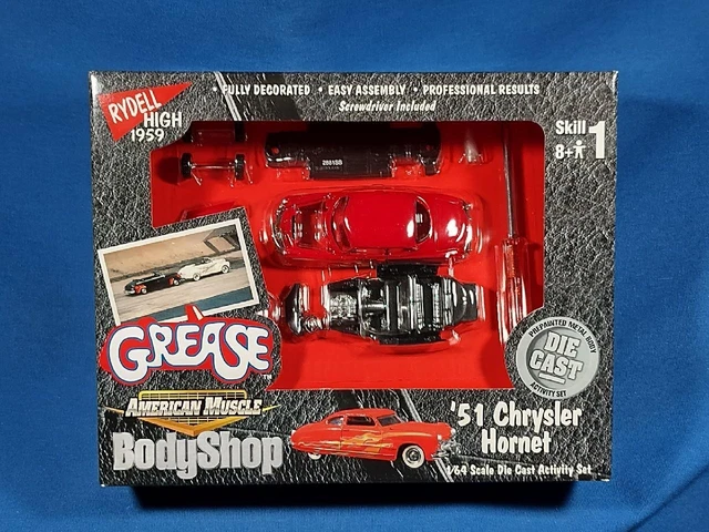 AMERICAN MUSCLE BODY Shop GREASE 1959 Rydell High, '51 Chrysler Hornet ...