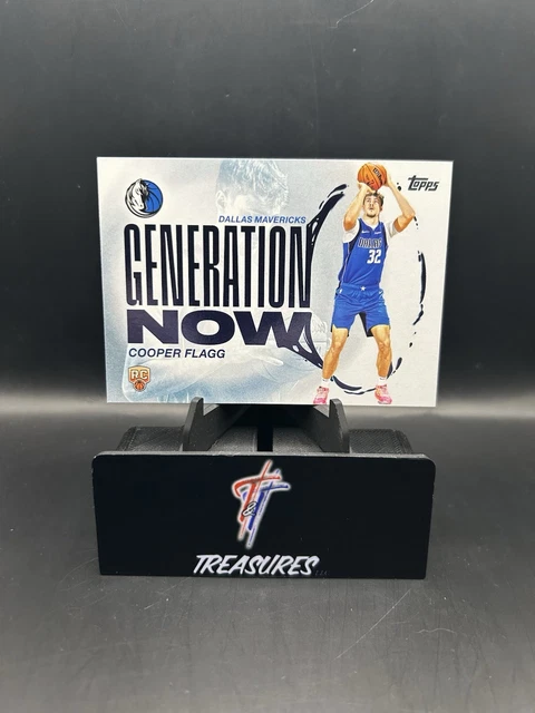 2025-26 TOPPS NBA Cooper Flagg Generation Now Insert Rookie Card RC ...