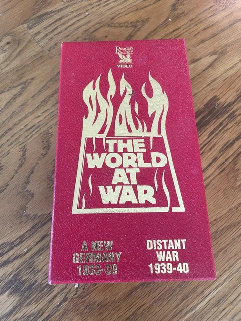 THE WORLD AT War - Full VHS Video Set £8.66 - PicClick UK