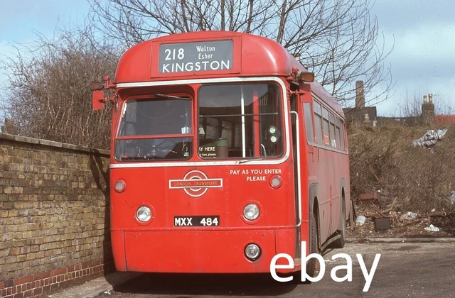 ORIGINAL 35MM BUS SLIDE LONDON TRANSPORT RF507 on 18/3/79. EUR 4,67 ...