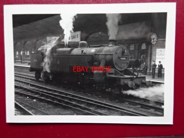PHOTO LMS Class 4P Loco No 42316 £2.00 - PicClick UK