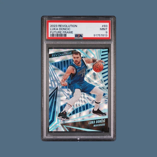 LUKA DONCIC 2023-24 Panini Revolution Future Frame /60 Mavericks PSA 9 ...