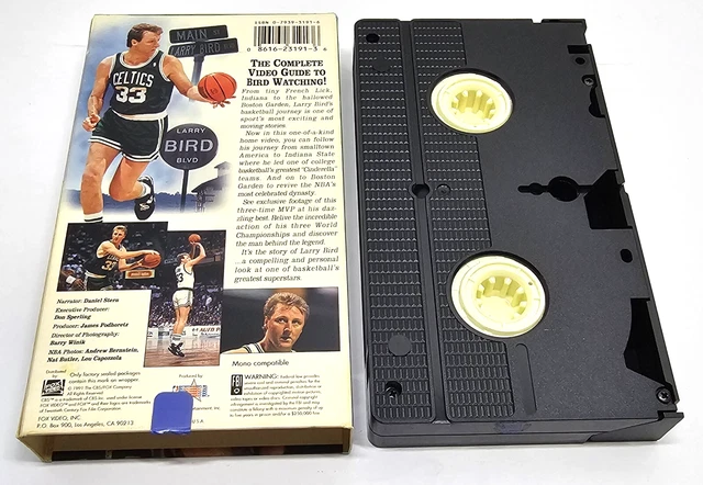 LARRY BIRD A Basketball Legend VHS 1991 £8.17 - PicClick UK