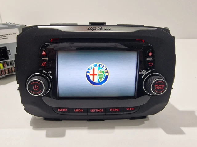 AUTORADIO STEREO ORIGINALE Alfa Romeo Giulietta FM MP3 USB Completo Di ...