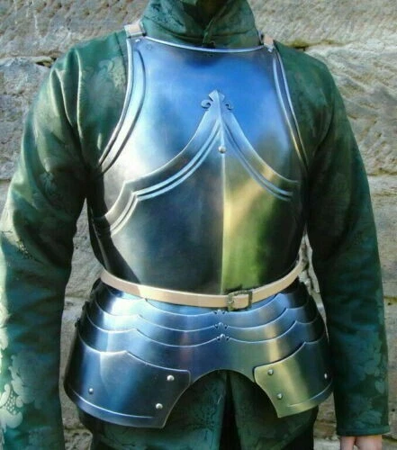 MEDIEVAL UPPER BODY Armor Breastplate Knight Cuirass Jacket Chest gift ...