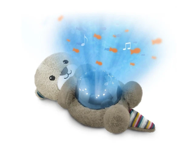 ZAZU - OTTO The Otter LED Night Light Projector - Ocean Theme with ...