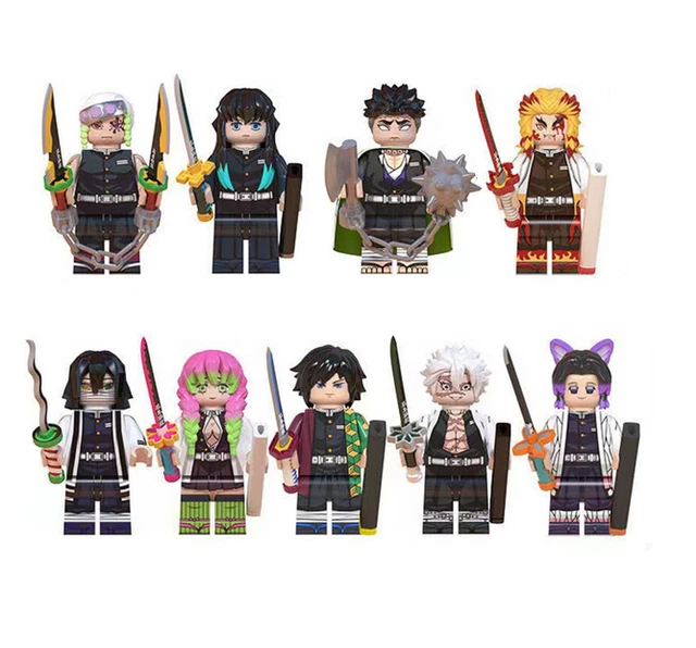 DEMON SLAYER KIMETSU no Yaiba Lego anime custom figures - Hashira ...