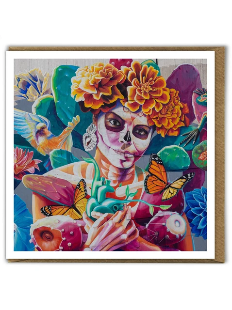 PEINTURE EN AÉROSOL carte de vœux d'anniversaire vierge graffiti « La ...