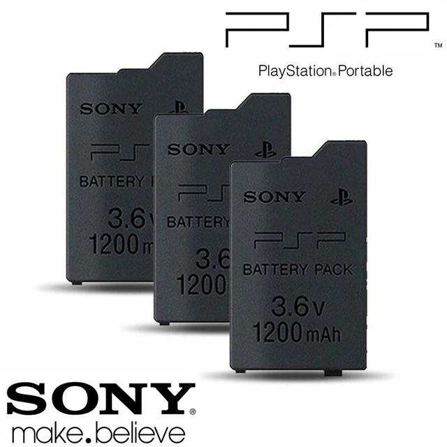 GENUINE SONY PSP-S110 2000 3000 Slim A502 CONSOLE 3.6v 1200mAh PSP ...
