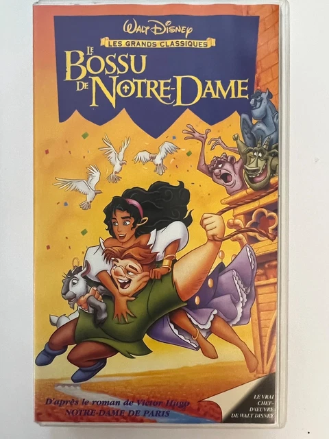 CASSETTE VIDÉO VHS K7 - le bossu de notre dame walt disney EUR 1,00 - PicClick FR