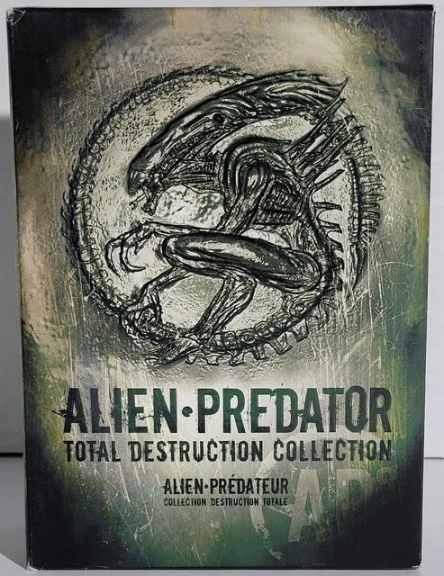 ALIEN VS PREDATOR AVP Total Destruction Collection (DVD, 2008, 8-Disc ...