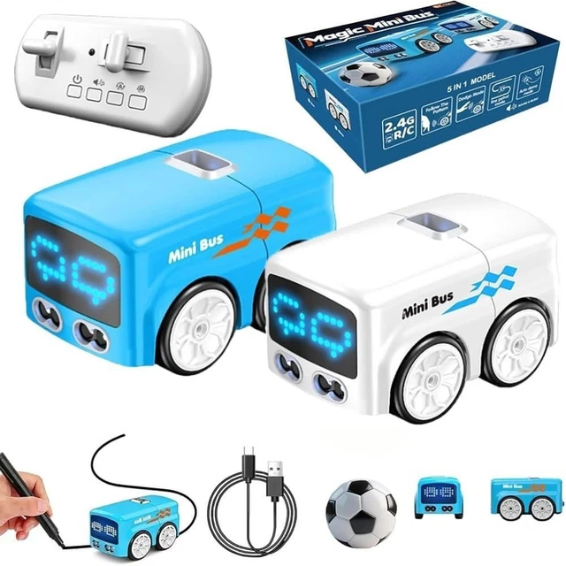 RC-CONTROLLED MAGIC FOLLOWS Line Car Follow Lines Tracking Vehicle Toy ...