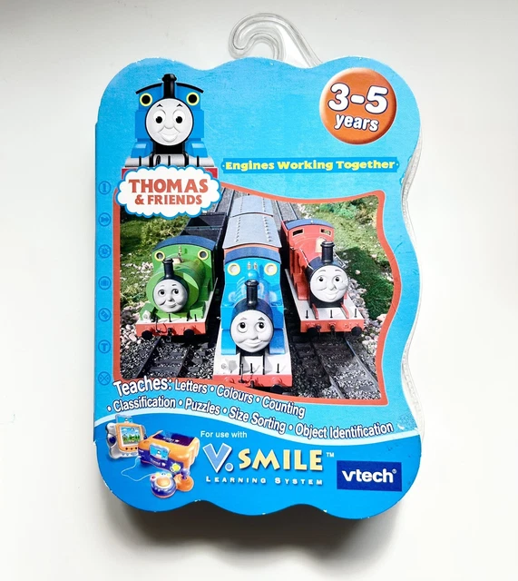 VTECH VSMILE THOMAS & Friends Engines Working Together Game Cartridge ...
