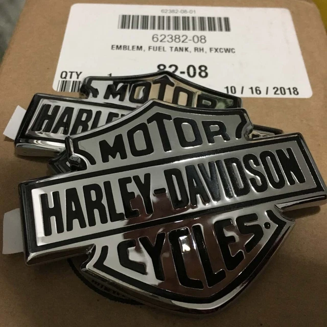 OEM ROCKER C Gas Tank Emblems Nameplates Decal Badges for Harley ...