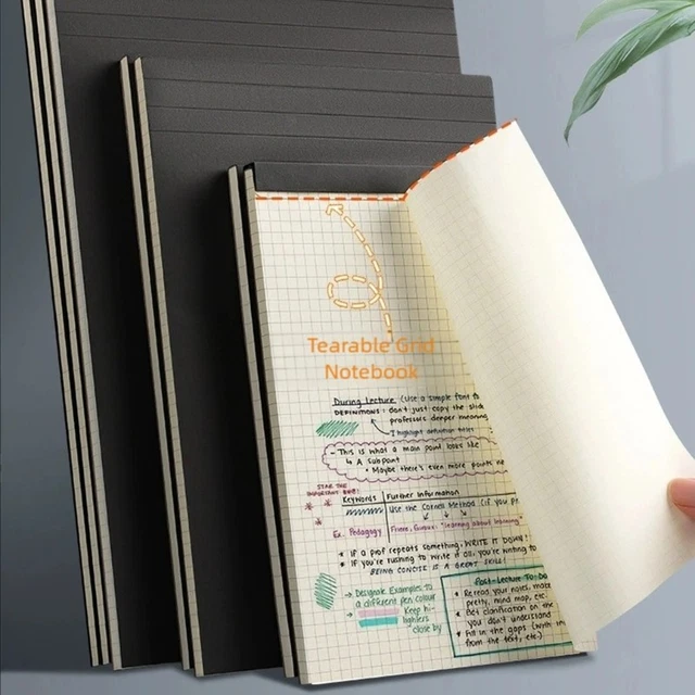 A 5 B5 A4 Graph Paper Notebooks Scratch Pad Tearable Note Pads Memos ...