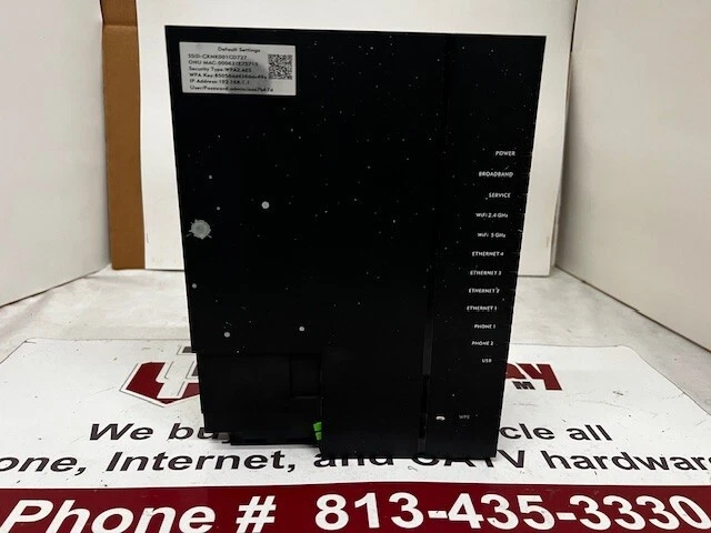 CALIX GIGACENTER 844G-1 100-04011 Dual-Band Wi-Fi Router no Adapter $20 ...