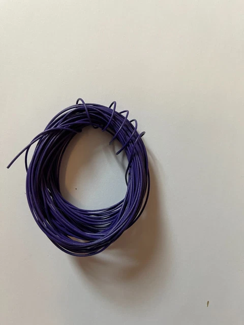 CABLE VIOLET 16 AWG 10 mètres Jouef Roco Lima Marklin EUR 3,99 ...