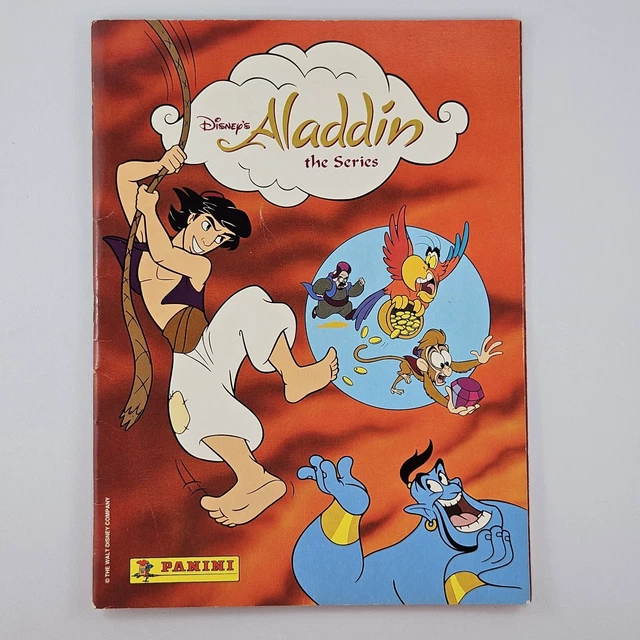 PANINI DISNEY ALADDIN the series story & collectable sticker album ...
