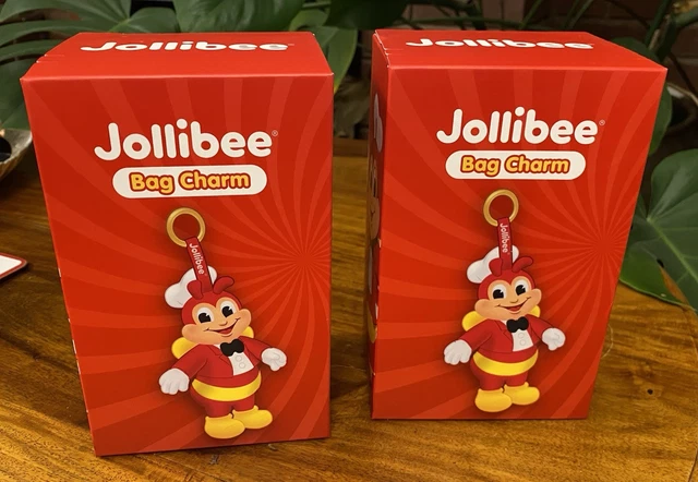 NEW BOXED JOLLIBEE Bag Charm Keychain Philippines Exclusive Rare ...