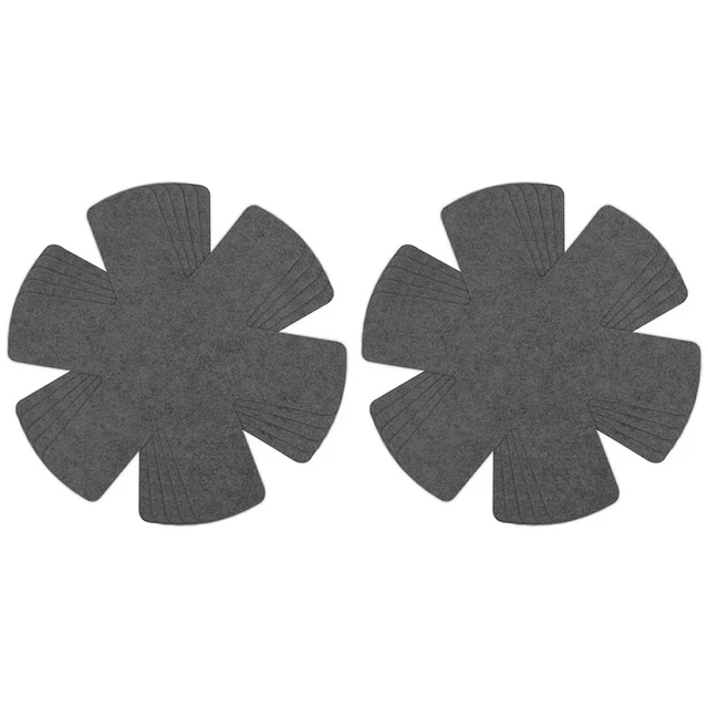 PAN PROTECTOR,SET OF 10Pan Felt 38cm Pot Protector,-Slip Stacking for ...