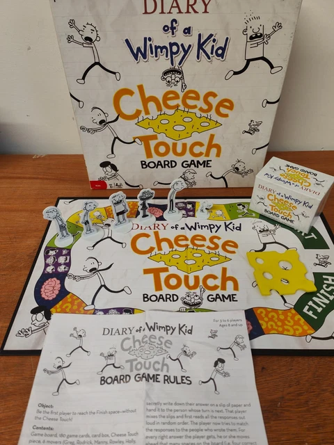DIARY OF A Wimpy Kid Cheese Touch per bambini famiglia divertente gioco ...