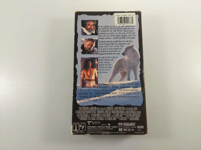 SHADOW OF THE Wolf (VHS, 1993) Lou Diamond Phillips, Toshiro Mifune £2. ...