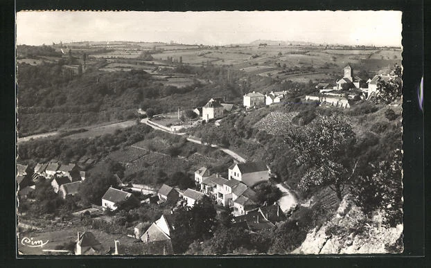 CPA GULLES-LS-ROCHES, VUE générale prise de la Roche Percée EUR 2,00 - PicClick FR