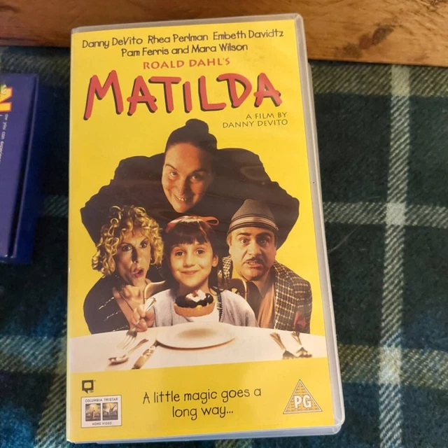 ROALD DAHL'S MATILDA VHS Tape in excellent condition like new EUR 7,64 ...