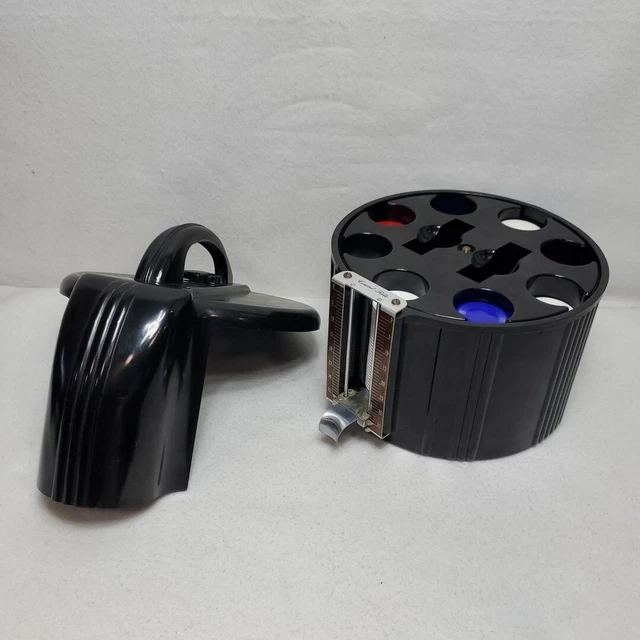 ART DECO BAKELITE Count Rite Vintage Poker Chip Caddy Carousel & Chips ...